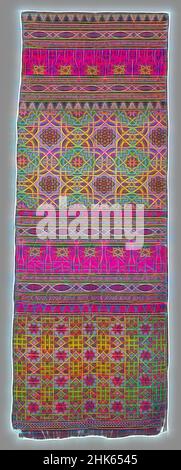 Art inspired by Curtain Panel with Design of Horizontal Bands of ...