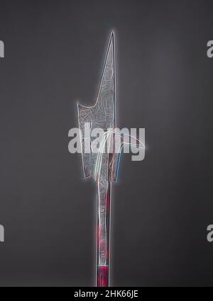Halberd, late 15th century, German, Steel, wood (oak), L. 81 3/8 in ...