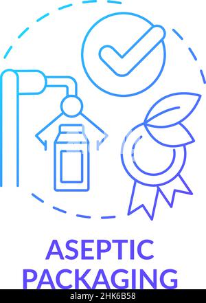 Aseptic packaging concept icon Stock Vector Image & Art - Alamy