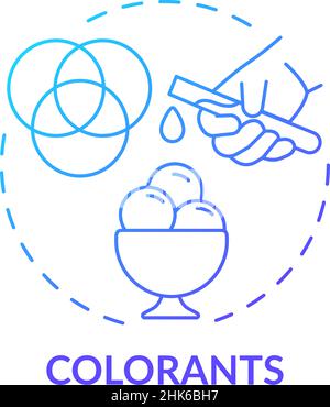 Colorants concept icon Stock Vector Image & Art - Alamy