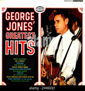 GEORGE JONES - Vintage vinyl cover album Stock Photo - Alamy