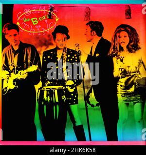 The B-52's - Cosmic Thing [1989] - Vintage Vinyl Record Sleeve Stock Photo - Alamy