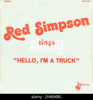Red Simpson - I'm A Truck - Vintage Country Music Album Stock Photo - Alamy