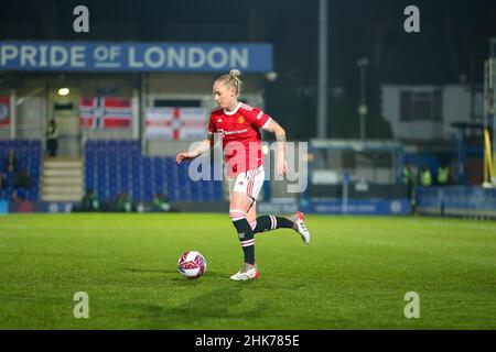 2nd February 2022; Kingsmeadow stadium, Norbiton, Kingston upon Thames ...