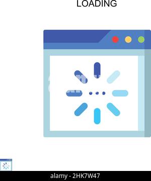 blue loading symbol Stock Vector Image & Art - Alamy