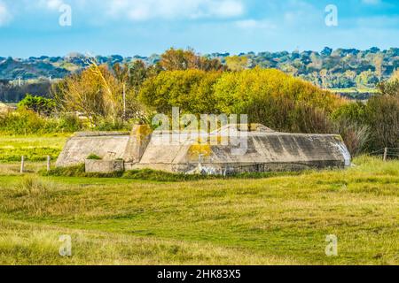German Artillery Battery Fortification Behind Utah World War 2 D-day ...