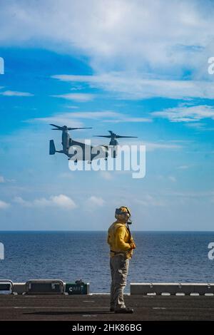 SULU SEA (Jan. 28, 2022) Philippine Navy Capt. Rigoberto Banta, Deputy ...