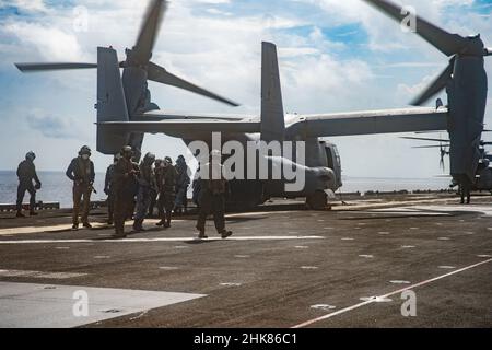 SULU SEA (Jan. 28, 2022) U.S. Marine Corps Col. James Lively ...