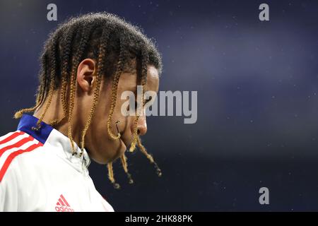 Bradley Barcola during the Ligue 1 football (soccer) match Paris Saint ...