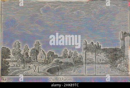 Amoenissimæ aliquot locorum ... effigies. Plate 17. Zu Cöllen., 1635 ...