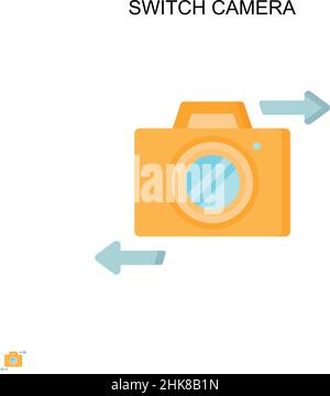 Camera Simple vector icon. Illustration symbol design template for web ...