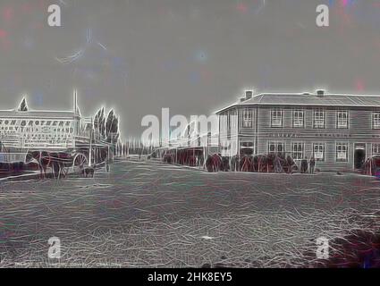 Geraldine, Muir & Moodie studio, 07 April 1905, Geraldine Stock Photo ...