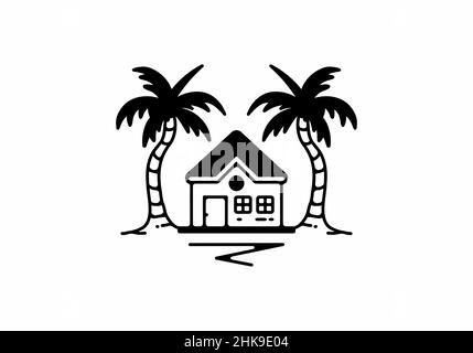 House line art illustration graphic design Stock Vector Image & Art - Alamy