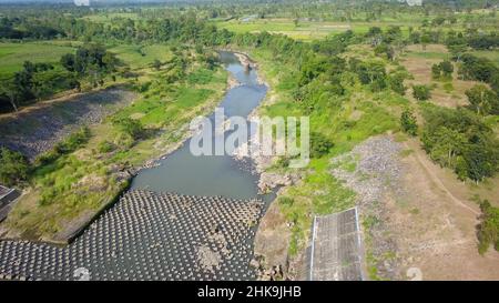 Dam and Waterfall Bendungan Kambaniru in East Sumba Regency Indonesia ...