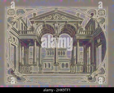 The triangular portico Stock Photo - Alamy