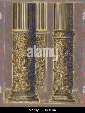 Art inspired by Two 'columnae caelatae', in the Composite and ...