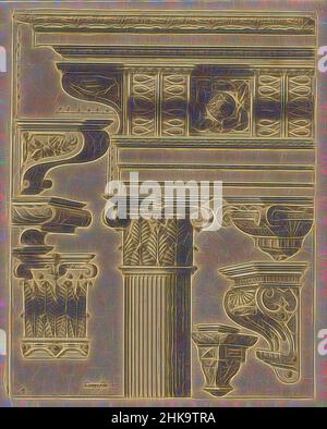 Art inspired by Composite entablature and six consoles, Das ander Buech ...