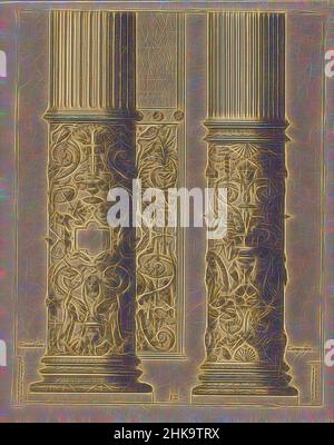 Art inspired by Two 'columnae caelatae', in the Composite and ...