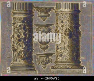 Art inspired by Two 'columnae caelatae', in the Composite and ...