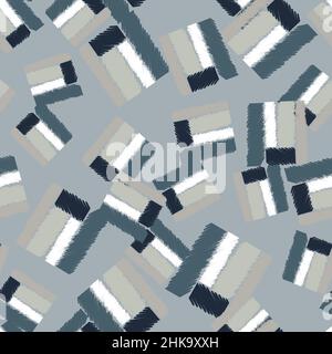Ethnos seamless pattern. Native ornament carpet background. Repeated ...
