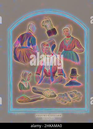 Art inspired by Costume of island of Walcheren in Zeeland, 1857 ...