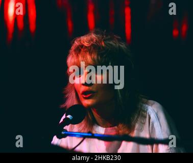The American rock singer Chi Coltrane, live in the Chollerhalle, Zug ...