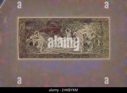 Art inspired by Photoreproduction of a painting, depicting King Evander ...
