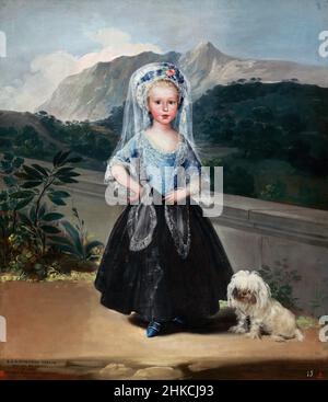 This portrait by Francisco de Goya y Lucientes depicts Josefa Bayeu ...