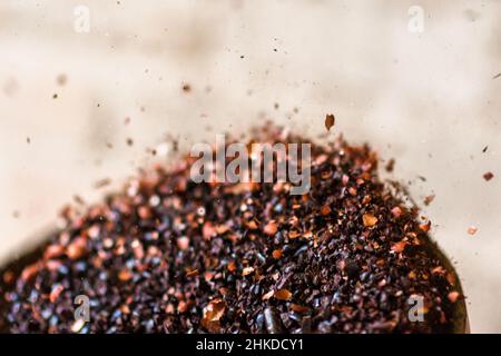 Winnowing cocoa beans Stock Photo - Alamy