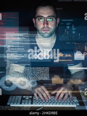 Database with intelligent system, future technology, technical progress ...