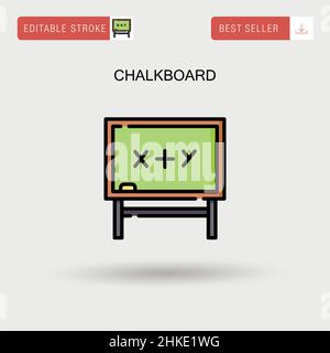 school chalkboard icon Stock Vector Image & Art - Alamy