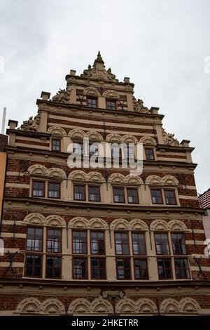Norden, Germany 12 March 2021, Empty shopping street in the city of ...