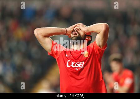 Vedat Muriqi (Mallorca), FEBRUARY 5, 2022 - Football / Soccer : Muriqi ...