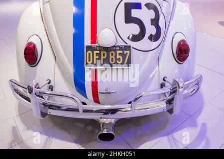 Herbie The Love Bug OFP 857 license plate and car as seen on the 1963 ...