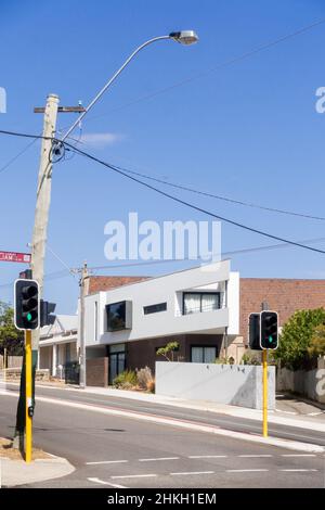 Perth, Australia - Triangle House by Robeson Architects Stock Photo - Alamy