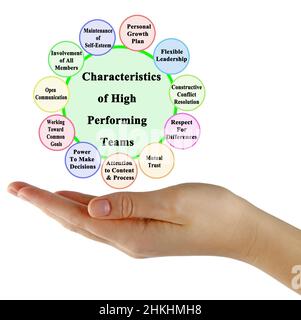 Characteristics of High Performing Teams Stock Photo - Alamy