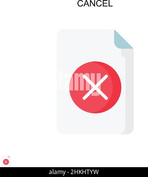 Cancelled stamp. cancelled square grunge sign. Vector stock ...