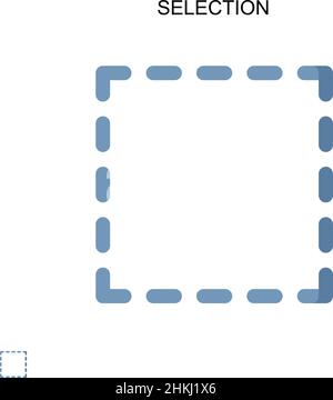 Selection of target icon. Simple illustration of selection of target ...