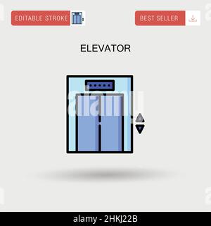 Sliding door icon. Vector illustration Stock Vector Image & Art - Alamy