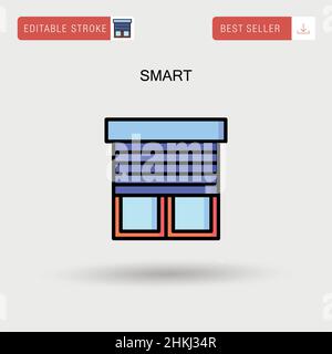 Smart thermostat abstract concept vector illustration Stock Vector ...