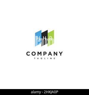 Simple and professional HHR letter initials logo 2 Stock Vector Image ...