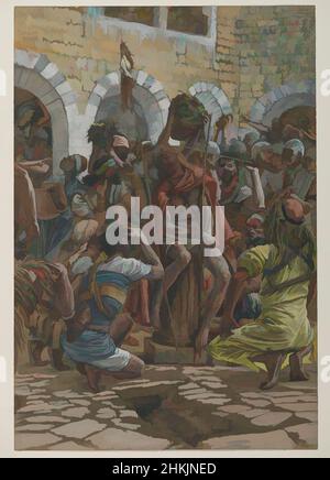 The Crowning of Thorns (Le couronnement d'épines) James Tissot (French ...