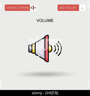 Sound speaker 3d vector icon audio music stereo system. Mobile app or ...