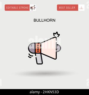 Megaphone Icon. Loudspeaker Announcement Bullhorn Broadcast Message ...