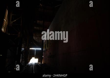 The 5th reactor at the Chernobyl Nuclear Power Plant was never finished ...