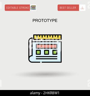 App prototype concept icon Stock Vector Image & Art - Alamy