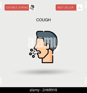 Cough or sneeze sick person, pneumonia, sore throat, flu respiratory ...