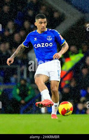 Liverpool, UK. 05th Feb, 2022. Allan of Everton during the Premier ...