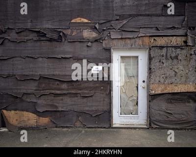 Old tar paper shack in the woods Stock Photo - Alamy