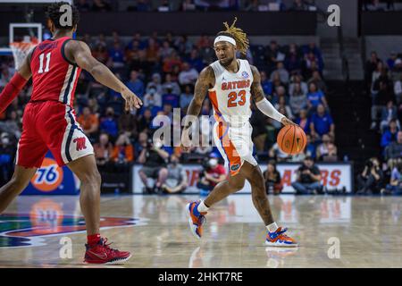 February 5, 2022: Florida Gators guard Phlandrous Fleming Jr. (24 ...